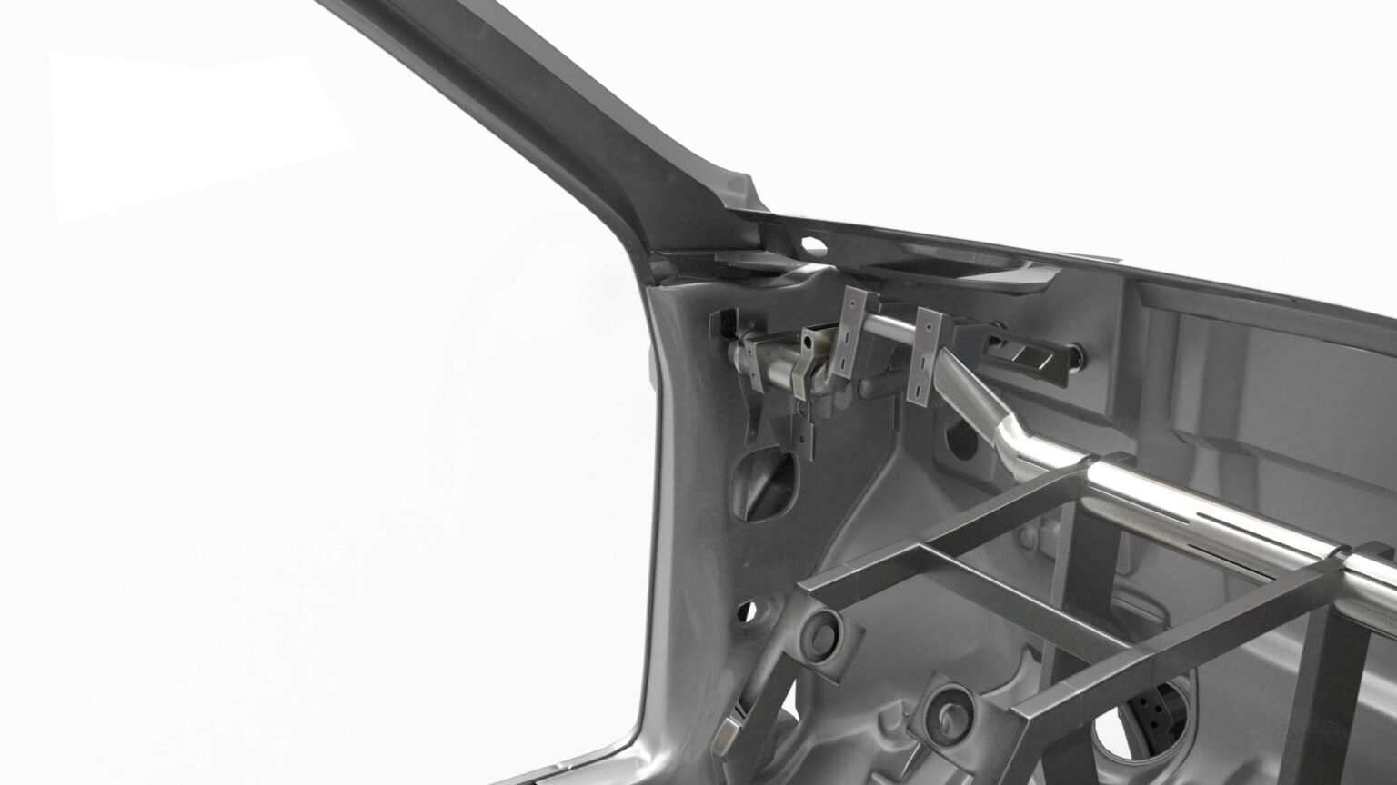 Cross Car Beam - WITOL® - Mounting of the Cross Car Beam